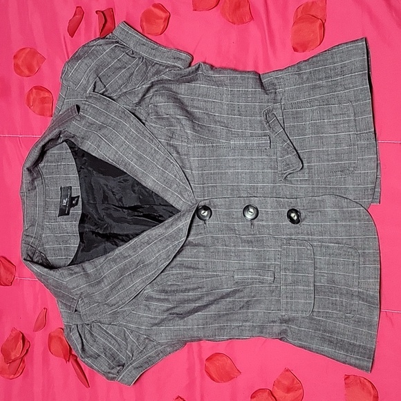 Iz Byer | Tops | Boss Lady Button Down Short Sleeve | Poshmark